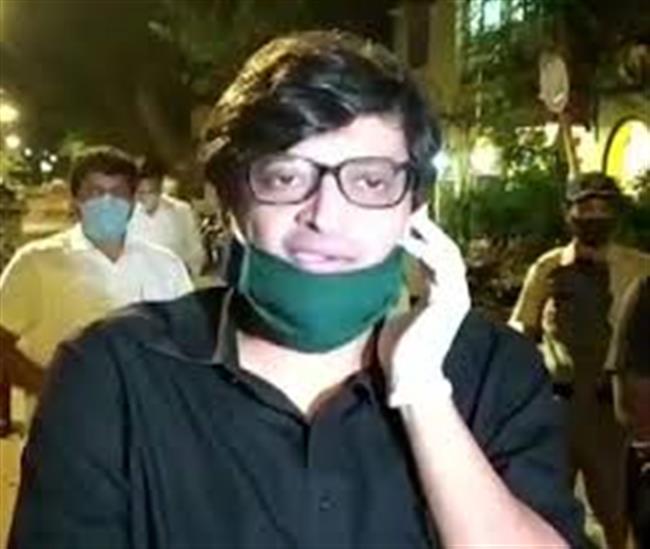 Republic TV editor-in-Chief Arnab Goswami in police custody for interrogation